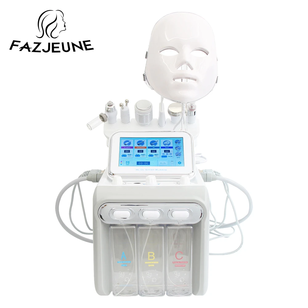 New 7 In 1 Hydrogen Oxygen Small Bubble Facial Beauty Machine H2o2 ...