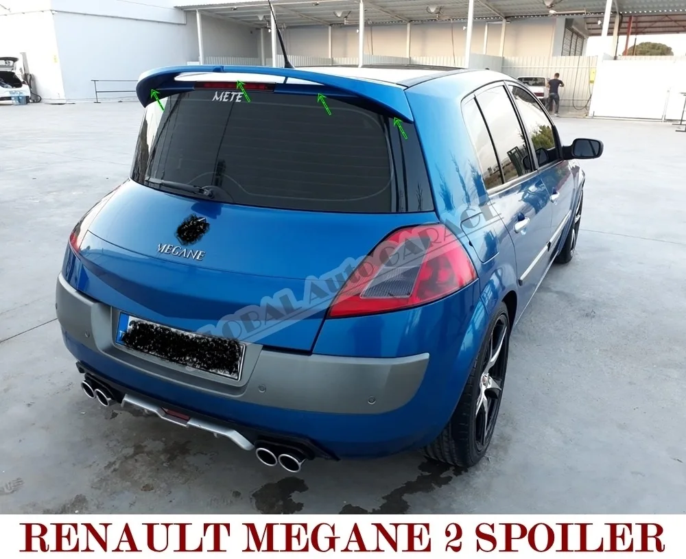 For Renault Megane 2 Hatchback Spoiler 2002-2008 Auto Universal ...