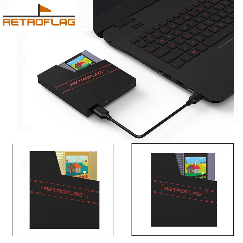 Retroflag SSD Cartridge NESPi4 Case Hard Drive Enclosure Support all ...