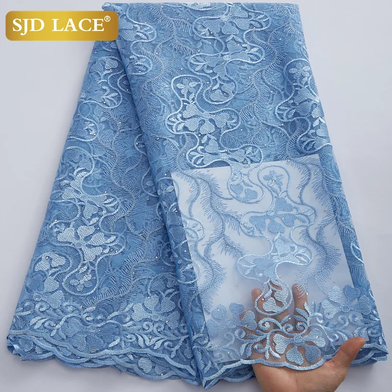 SJD LACE French Lace Fabric 2025 High Quality African Nigerian Mesh ...