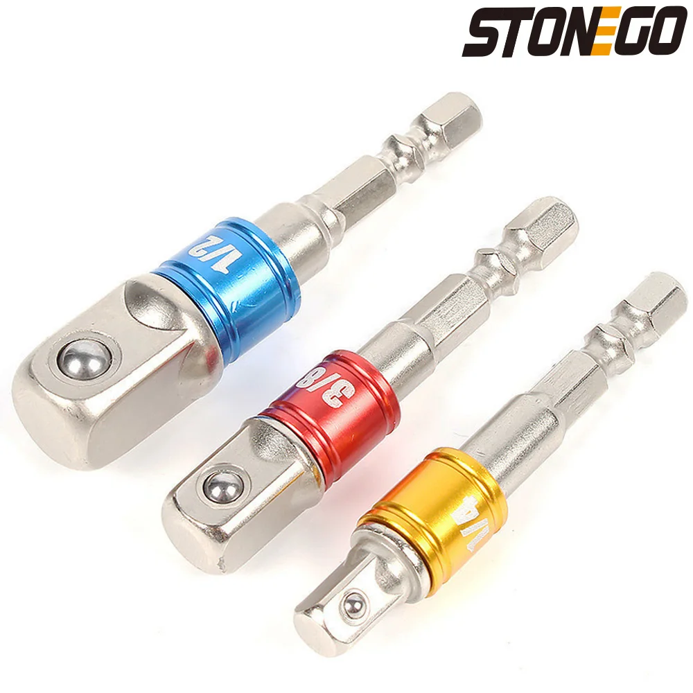 STONEGO-Impact-Grade-Soquete-Adaptador-Extens-o-transforma-Poder-Broca ...