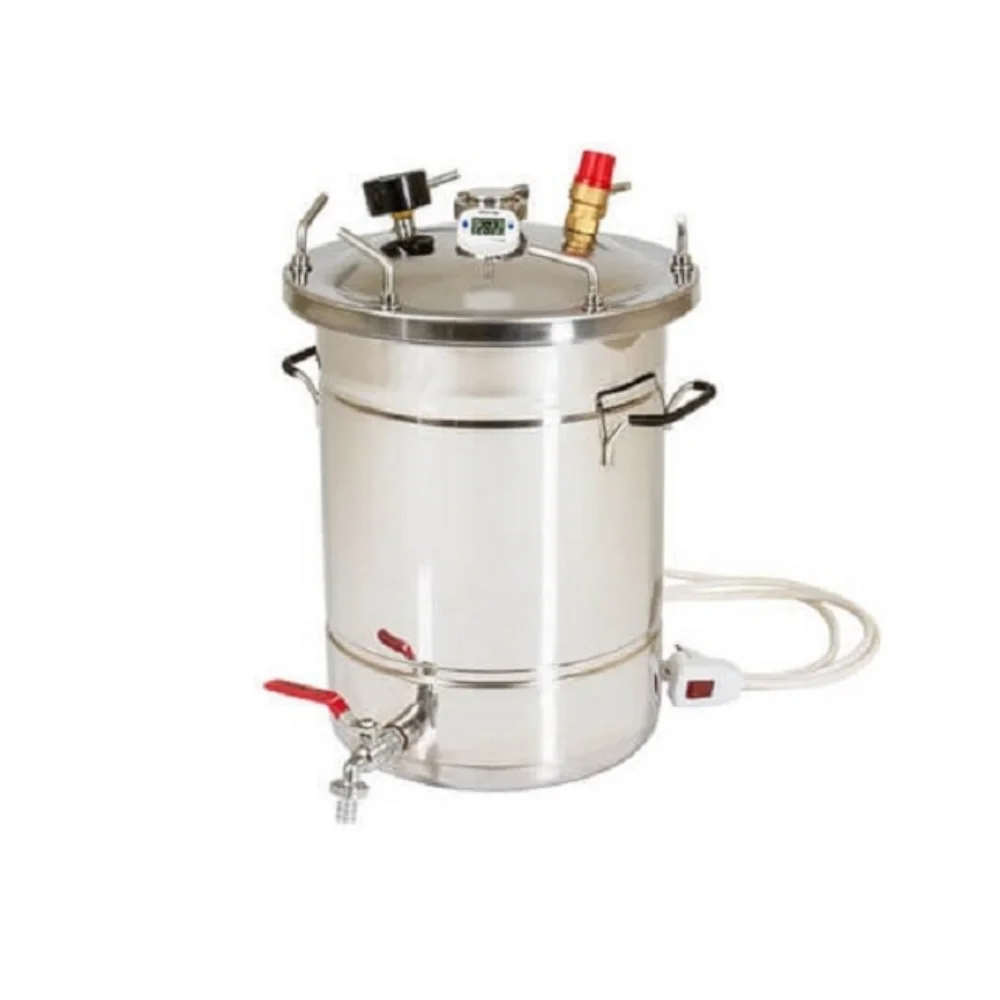 Autoclave Bulat 25 l 7 clamps Tableware Pans pot pots kitchen cooker ...