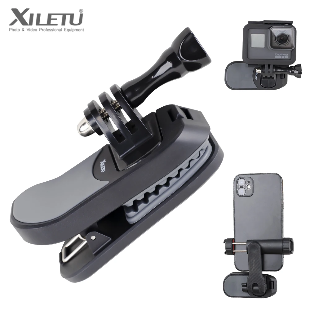XILETU Magnetic Quick Release Backpack Clip For Gopro11 10 Pocket2 ...