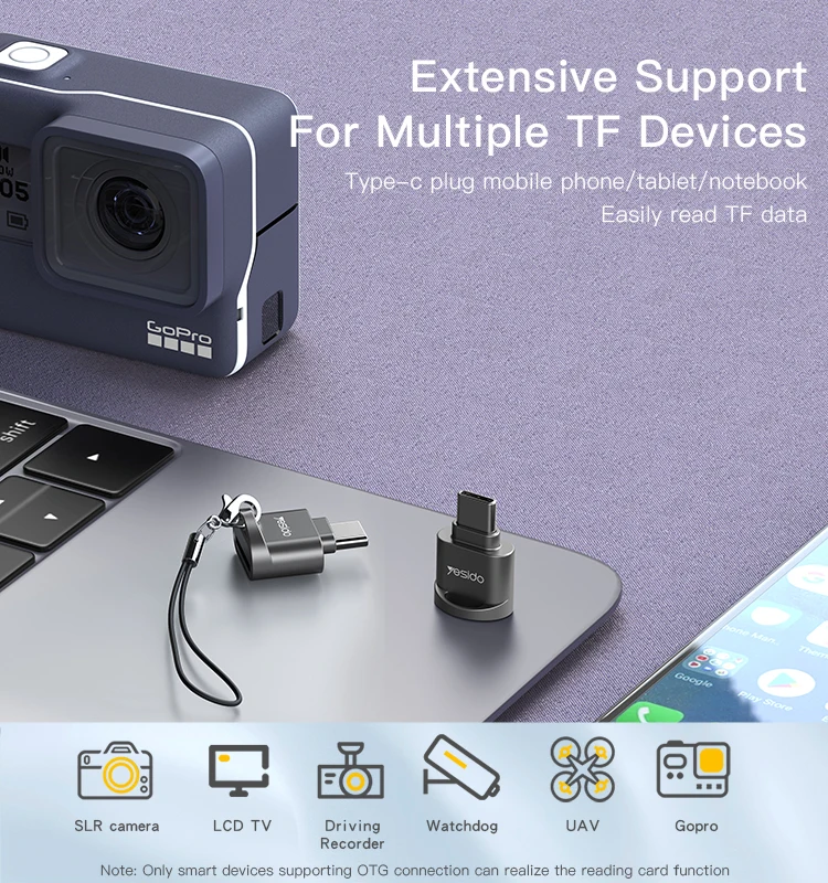 Yesido GS18 Lightning OTG Adapter | CyberDeals.lk - Ultimate Online Gadget Store in Sri Lanka