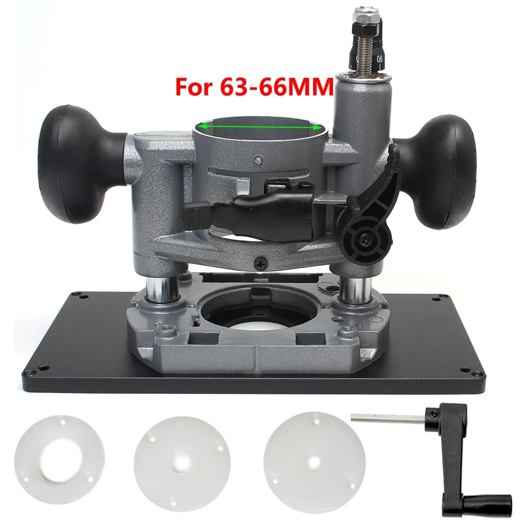 Router Lift Universal Trimming Machine Router Lift Table Insert Plate ...