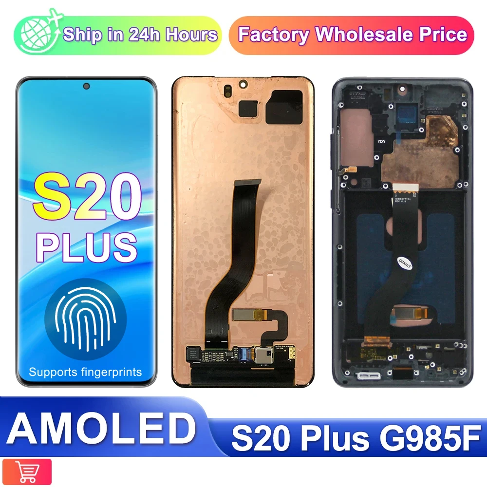 AMOLED-TFT-S20-Screen-Replacement-For-Samsung-Galaxy-S20-Plus-5G-LCD ...