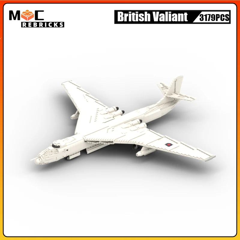 Ww2 Military Nuclear Weapons British Valiant Jet Bomber Sets Moc ...
