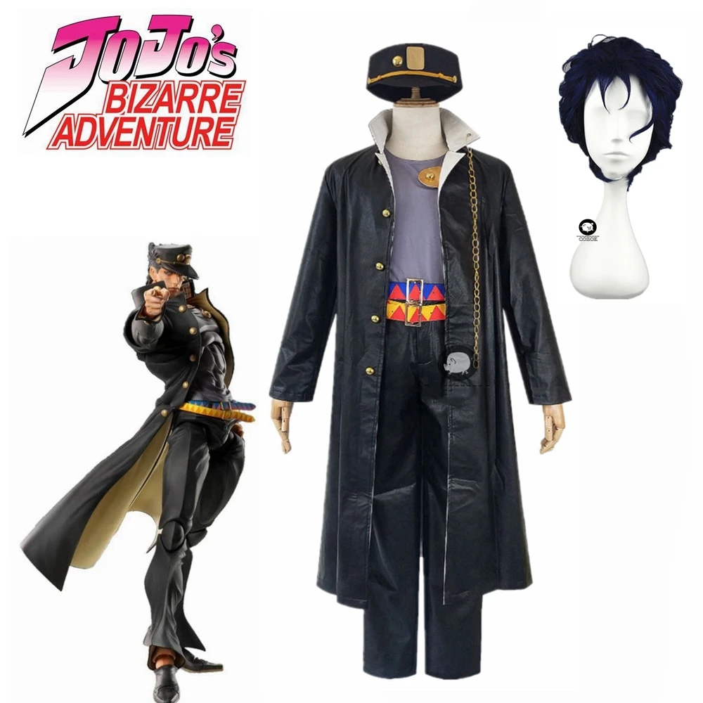 JoJo-s-Bizarre-Adventure-Kujo-Jotaro-Anime-Outfits-Suits-Uniform ...