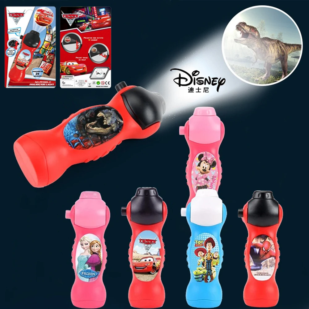 Disney-Mickey-Mouse-Cartoon-Projection-Flashlight-Cars-Toy-Story-Frozen ...
