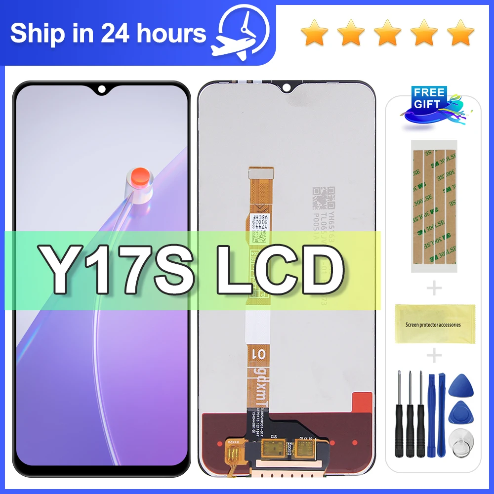 6-56-Tested-Y17s-Display-Screen-For-Vivo-Y17S-LCD-V2310-Display-Touch ...