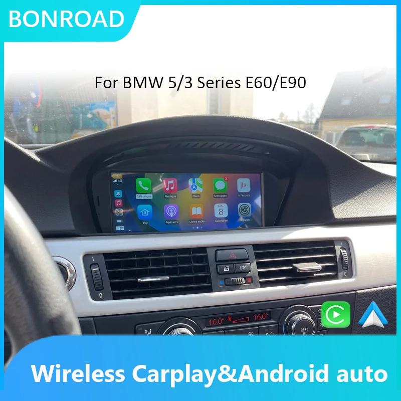 Apple-CarPlay-Screen-Radio-Android-Auto-Multimedia-For-BMW-5-3-Serie ...