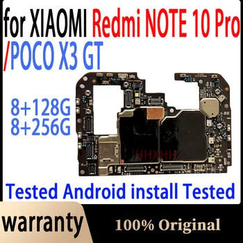 Original Motherboard For Xiaomi Mi RedMi NOTE 10 Pro / POCO X3 GT Unlocked Mainboard With Full ...