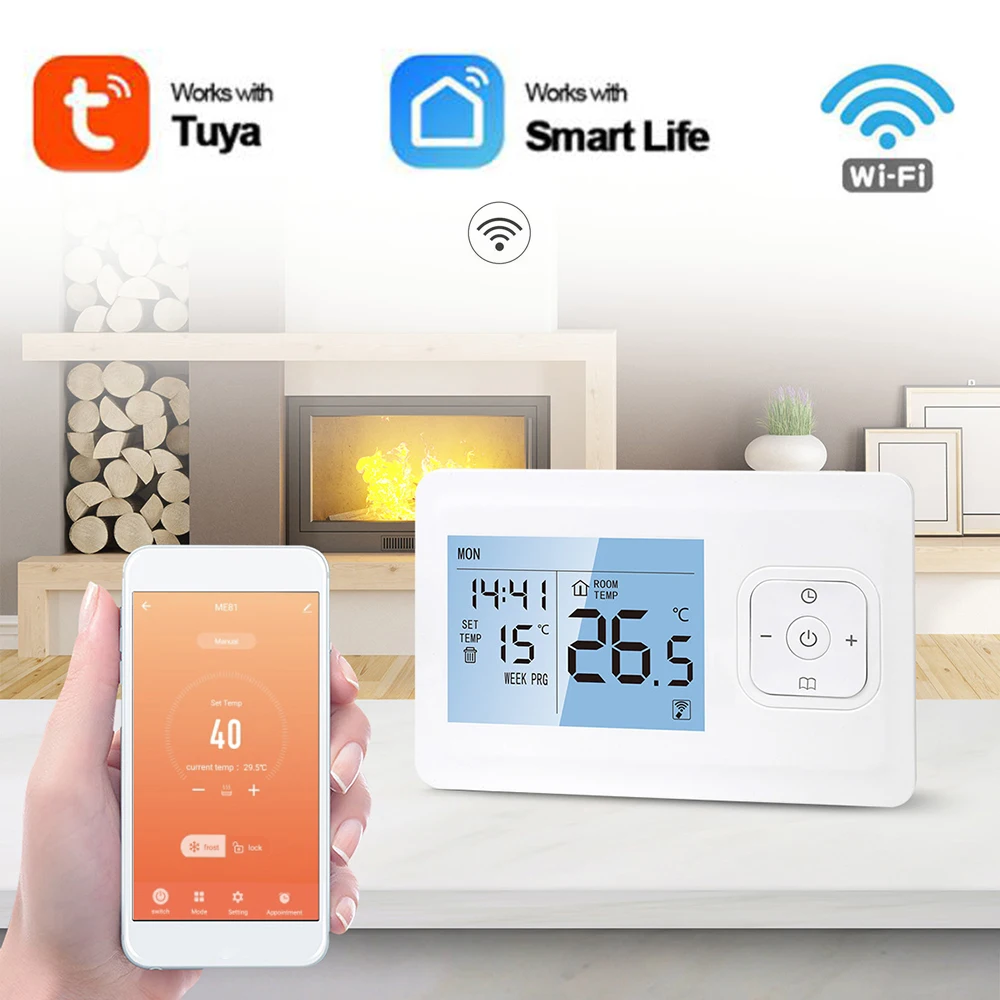 Tuya-Smart-Thermostat-With-Receiver-Wireless-Programmable-Thermostat ...