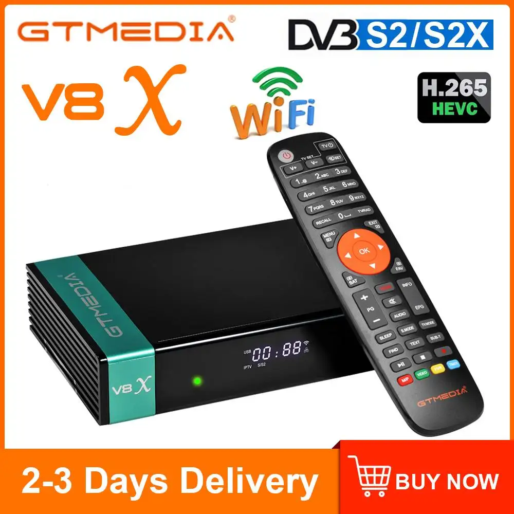 Gtmedia-satellite Receiver V8x H.265, Dvb S2 S2x Decoder With ...