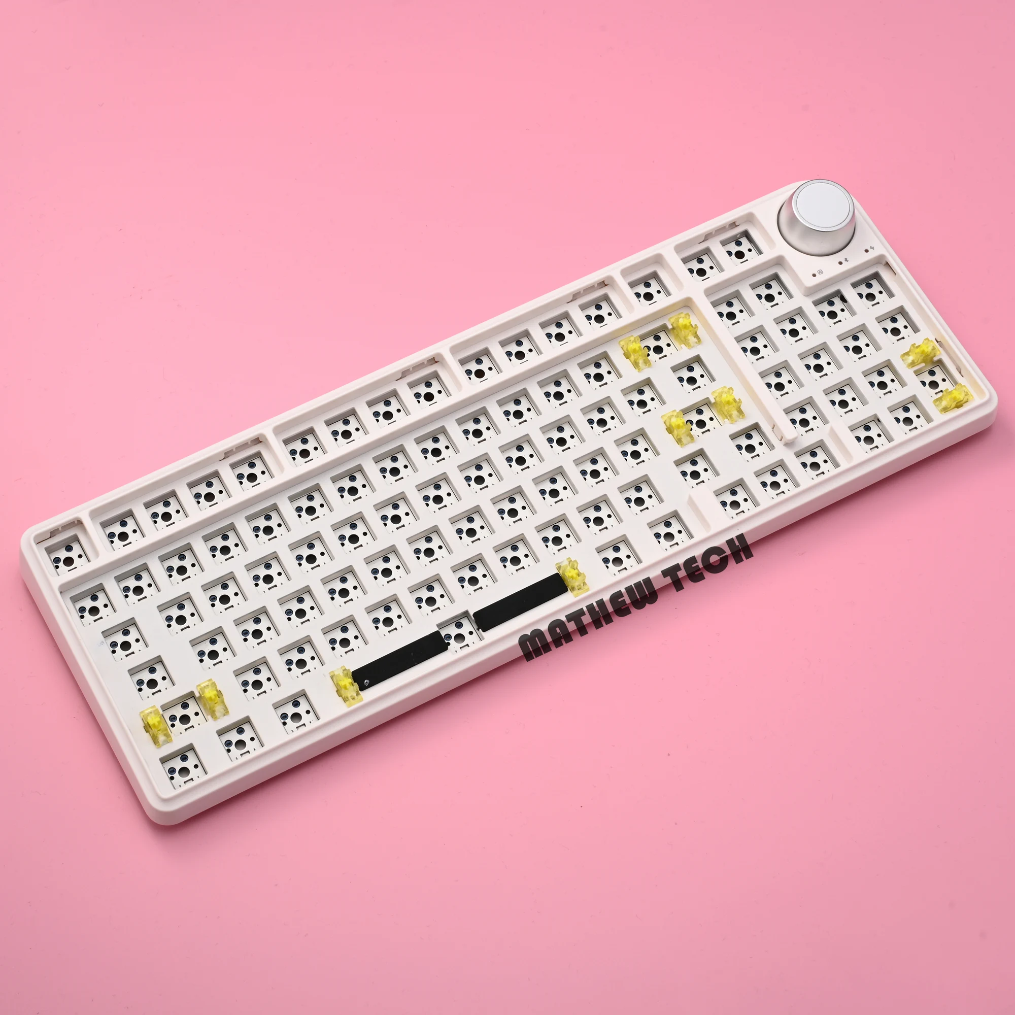 MATHEW-TECH-MK96-Gasket-Mechanical-Keyboard-Kit-Hot-swappable-Three ...