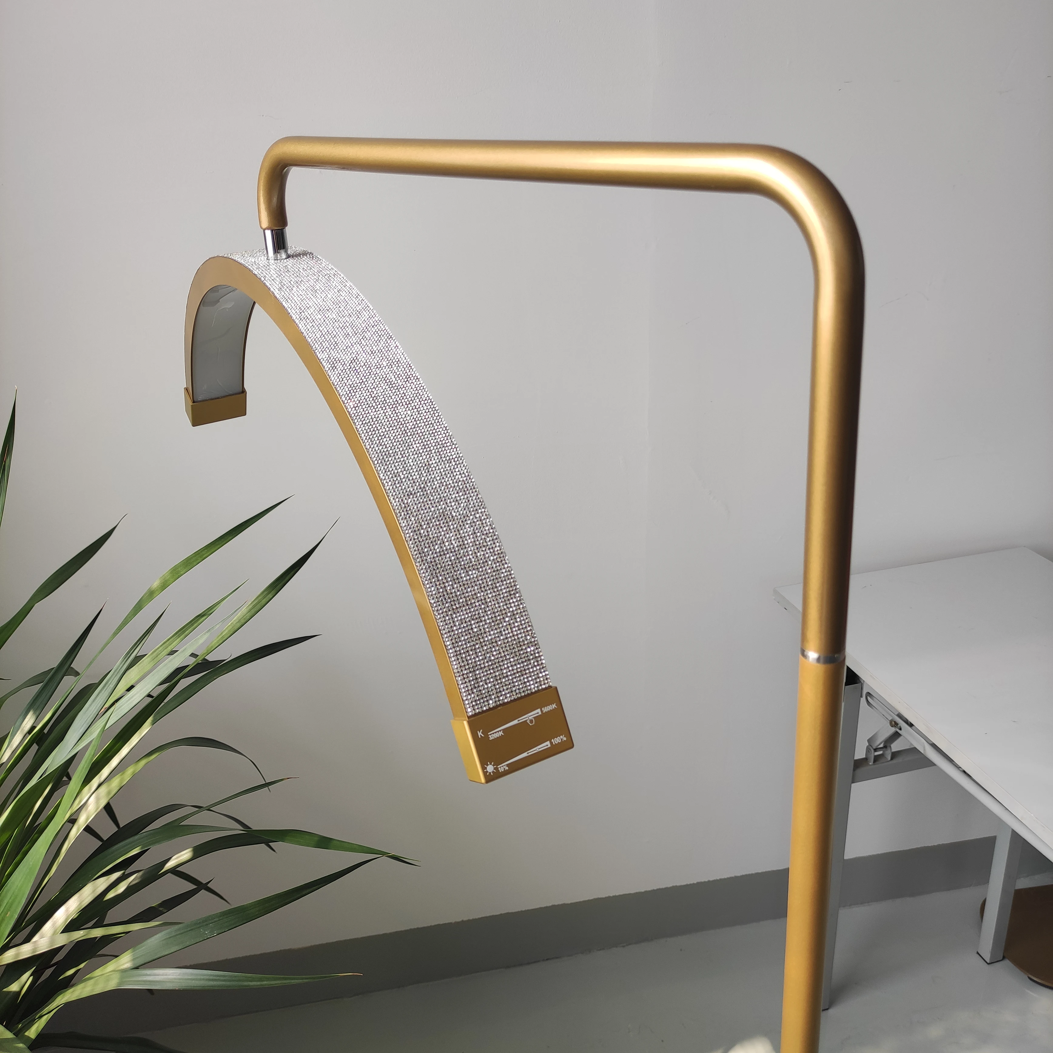 Fosoto-Golden-Photography-Lamp-LED-Half-Moon-Shaped-Light-Led-Video ...