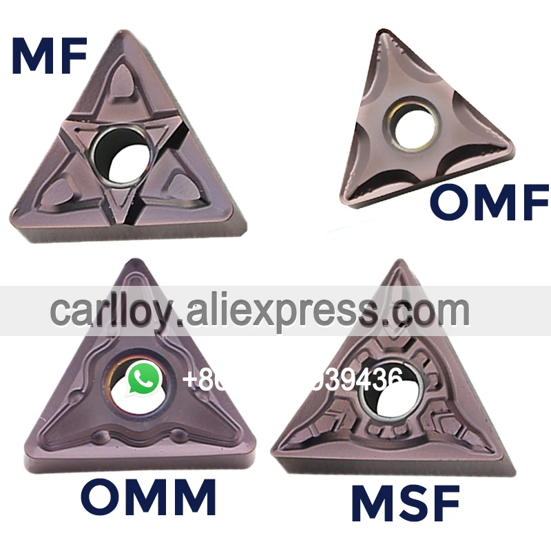 TNMG160404-MSF TNMG160408-OMF TNMG160408-MF TNMG160408-OMM Carbide Turning Inserts