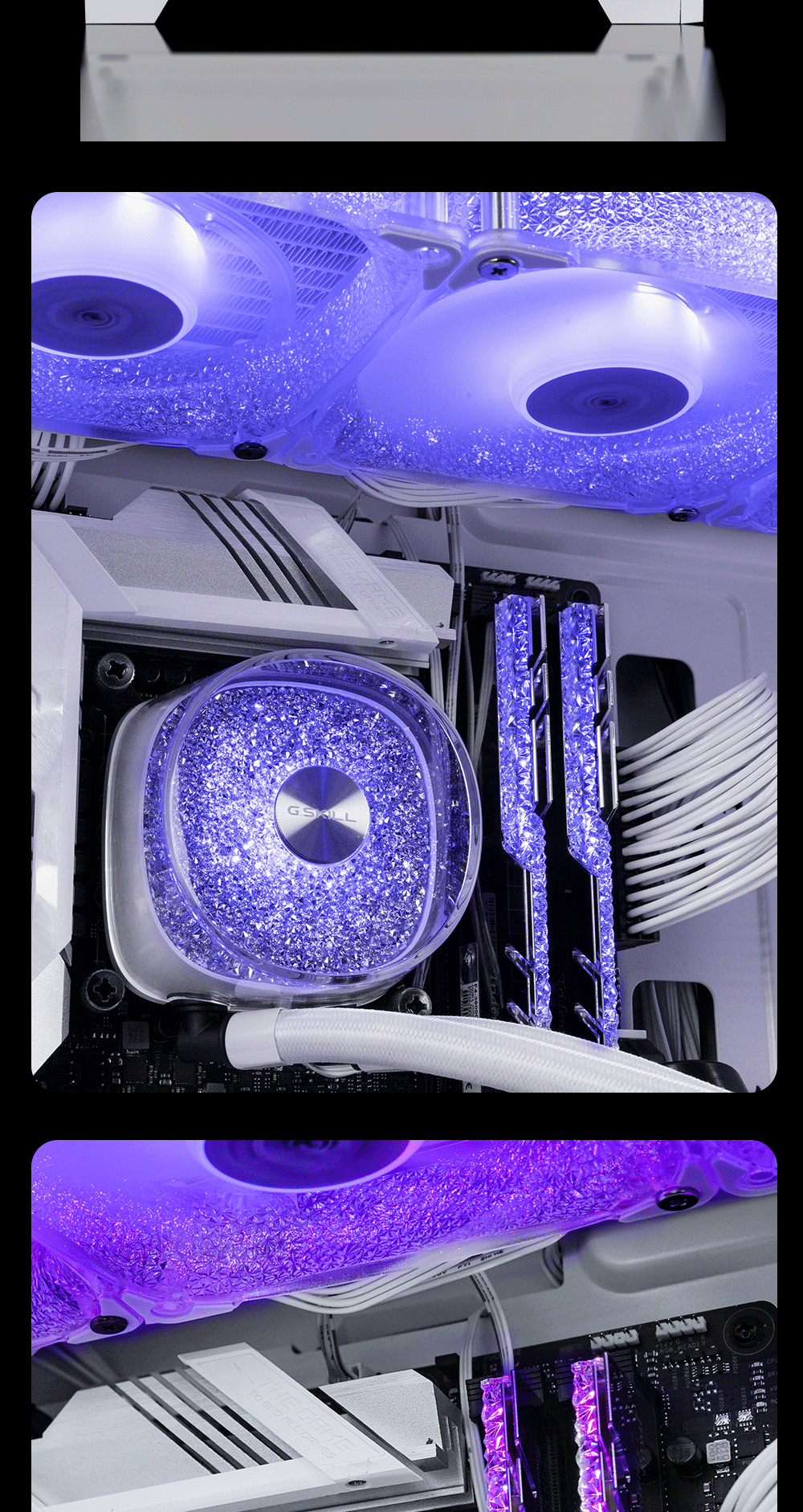 GSKILL ROYAL SHIELD 360 White 360mm AIO CPU Cooler - https://www ...