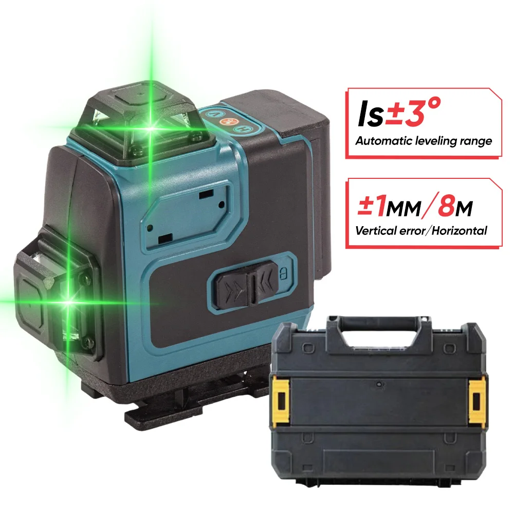 16-Lines-Laser-Level-Green-Line-Self-Leveling-360-Horizontal-And ...