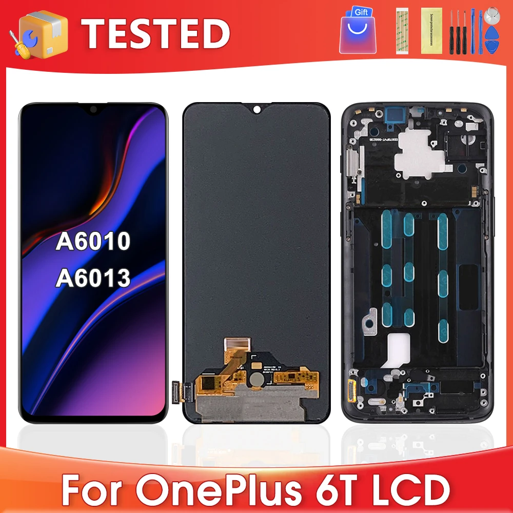 6-41-For-OnePlus-6T-For-1-6T-A6010-A6013-LCD-Display-Touch-Screen ...