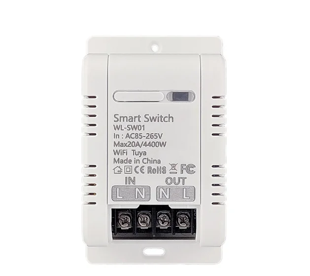 Wifi 30A Relé Modul 85-250V 220 V Smart Switch 20A Rf Vezérlő Smartlife ...