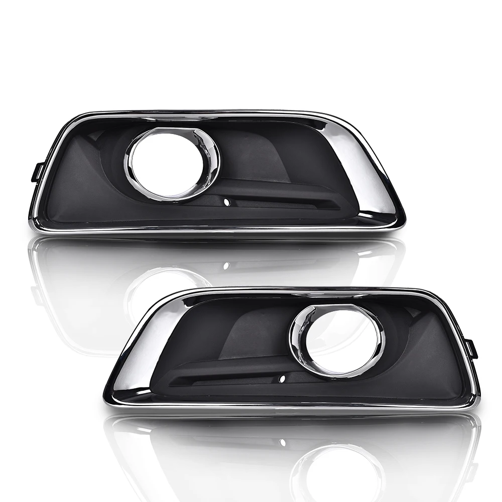 1 Pair Fog Light Trim Set Fit for 13-15 Chevy Malibu 2016 Malibu ...