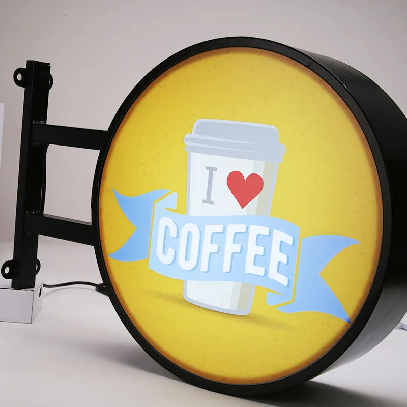 Custom-Led-Shop-Sign-Double-Sided-Advertising-Lightbox-Business-Logo ...