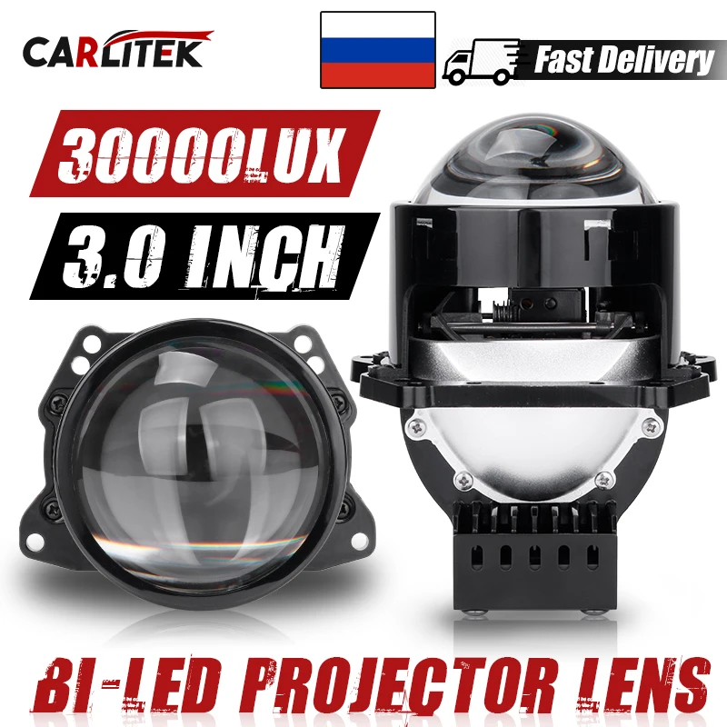 2PCS-3-Inch-Bi-LED-Projector-Headlights-Lenses-For-Hella-3R-G5-LED ...