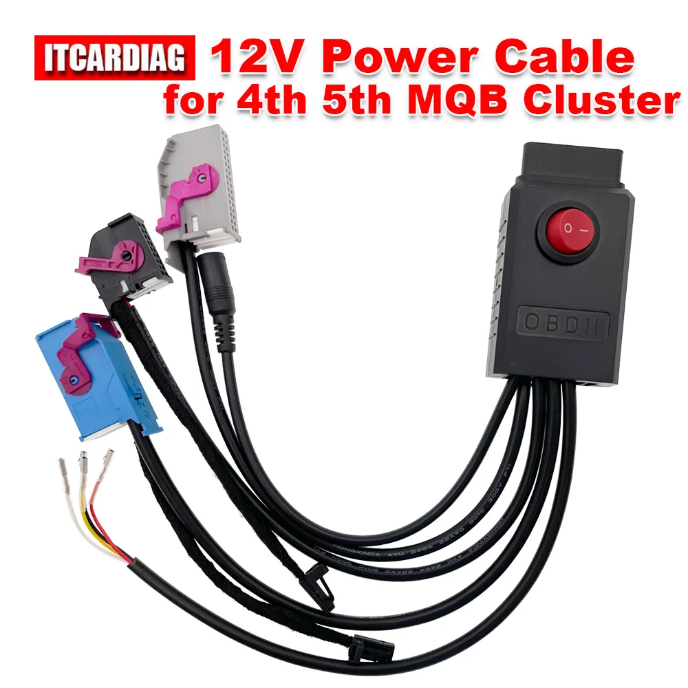MQB-Cluster-12V-Power-Cable-4th-ID48-Key-Program-Cable-5th-Cluster ...