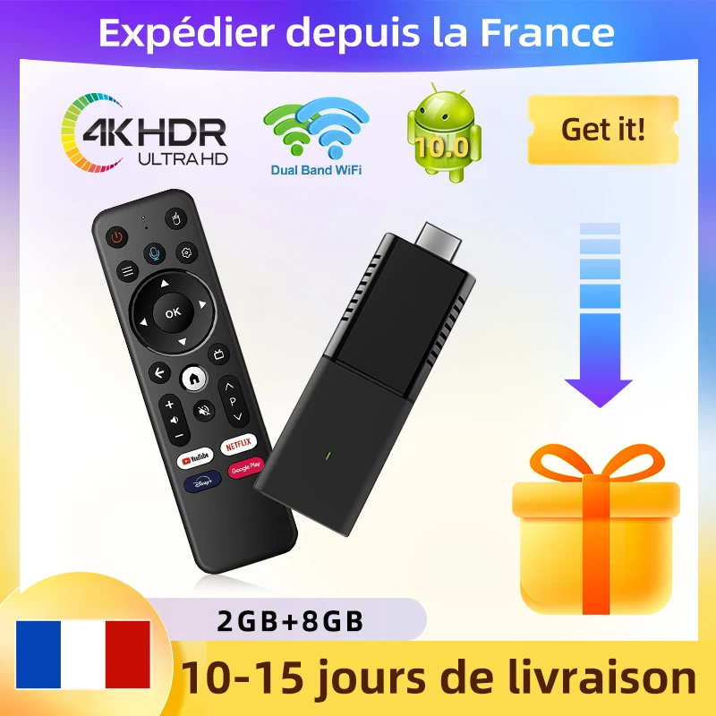 Mini TV Stick versión Global 1080P, 2G, 8GB, Allwinner IK316, Android ...