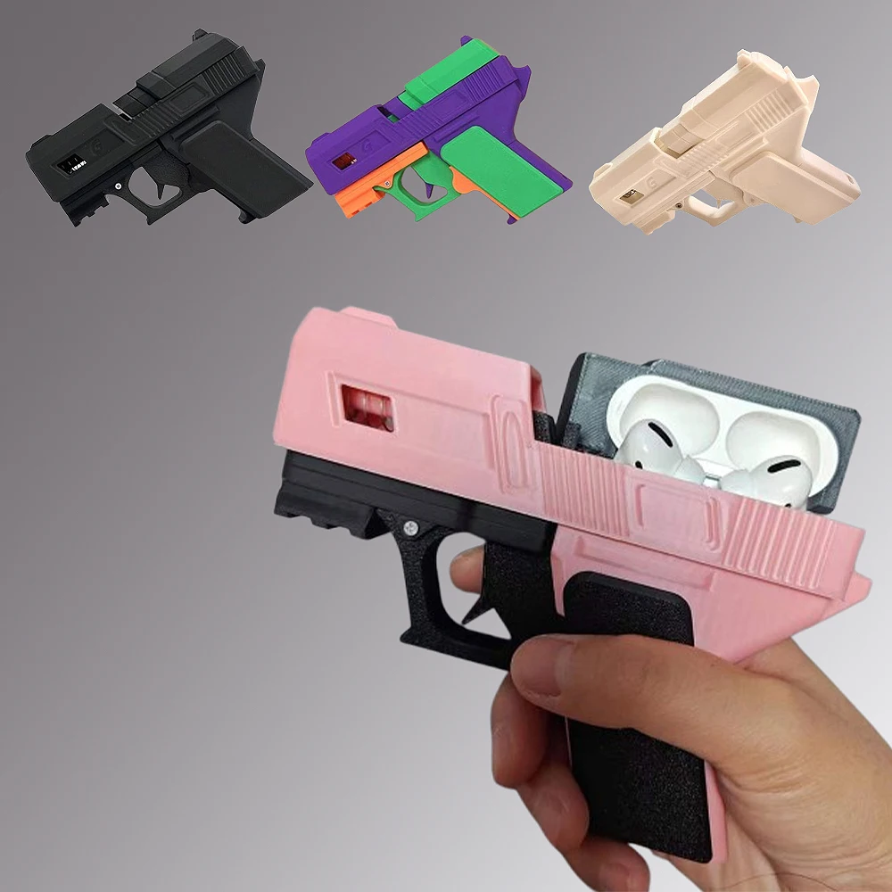 AirPods 4 3 2 1St Generation Pro Pro2 Unusual Pistol Gun Detachable DIY ...