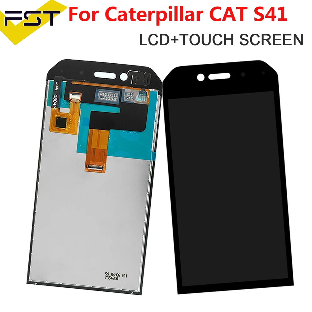 For-Caterpillar-CAT-S41-LCD-Display-Touch-Screen-Digitizer-Assembly-lcd-Replacement-Parts ...