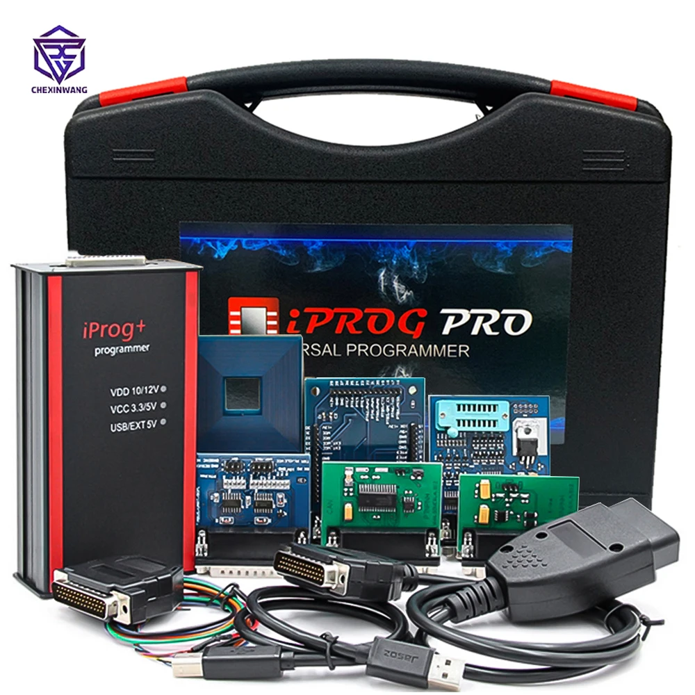 IPROG-Pro-V87-Full-Set-ECU-Programmer-Iprog-Eeprom-Airbag-IMMO-Car ...