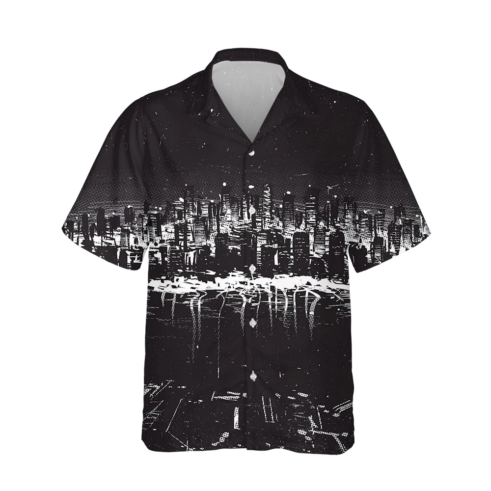 Jumeast-Harajuku-Mens-Shirts-Cyberpunk-Flipper-Zero-Hacker-Short-Sleeve ...