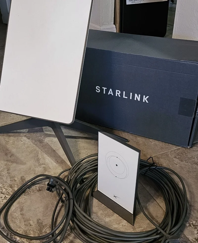 ORIGINAL Starlink Satellite Internet Kit V2 Rectangular Dish With ...