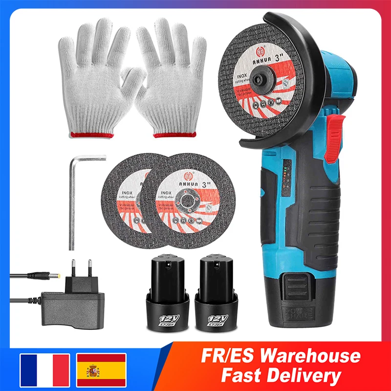 19500rpm-12V-Mini-Angle-Grinder-Grinding-Machine-Cordless-Lithium ...
