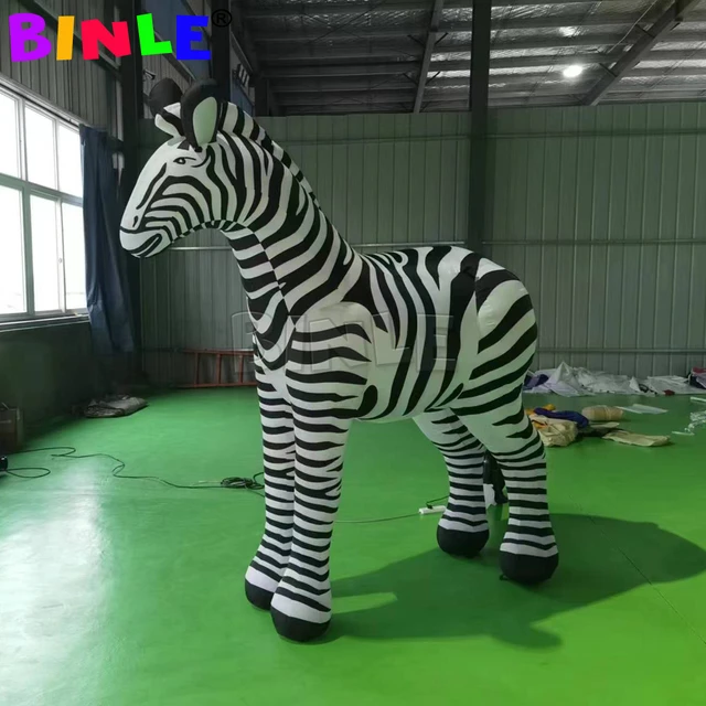 Inflatable Zebra