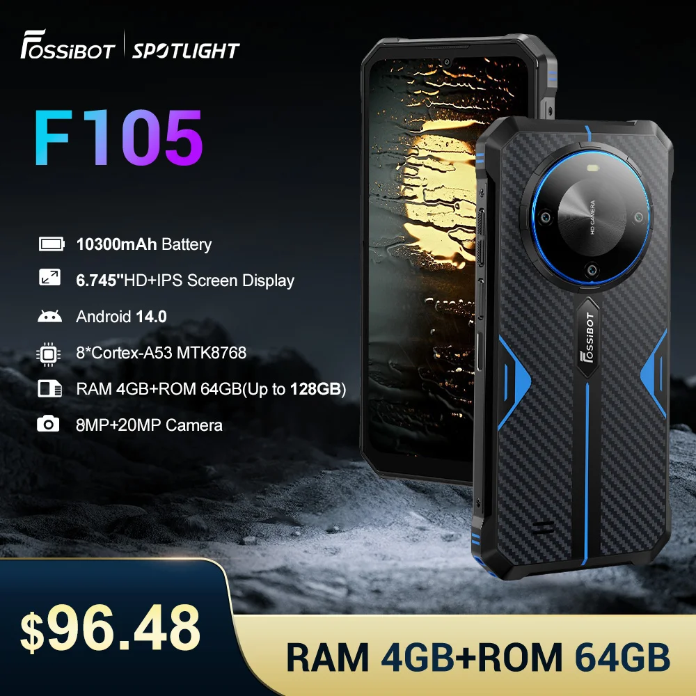 FOSSiBOT-tel-fono-m-vil-F105-con-c-mara-de-20-MP-Smartphone-con ...