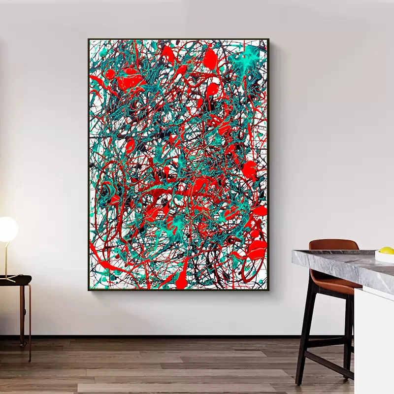 Famous Splatter Paint Art