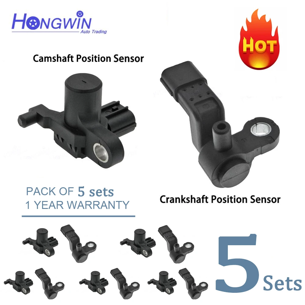 37500-PLC-015-37840-PLC-006-37840RJH006-Camshaft-Crankshaft-Position ...