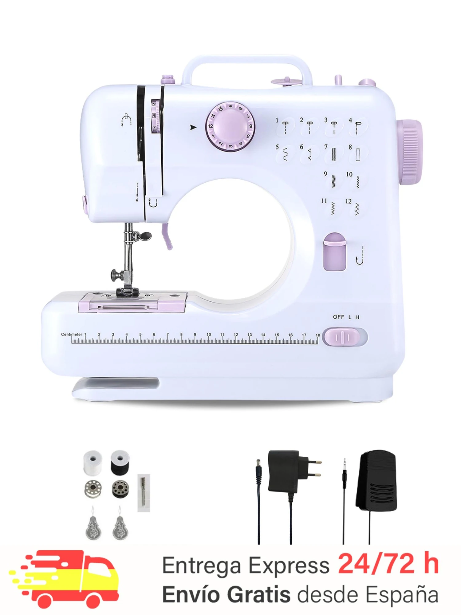 Portable-sewing-machine-with-2-speeds-and-12-stitches-Mini-sewing ...