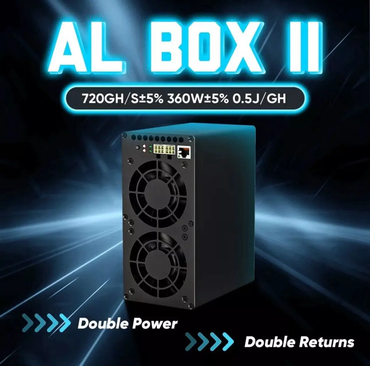 Goldshell-AL-BOX-II-miner-ALPH-hashrate-720GH-S-360W-Blake3-Alephium ...