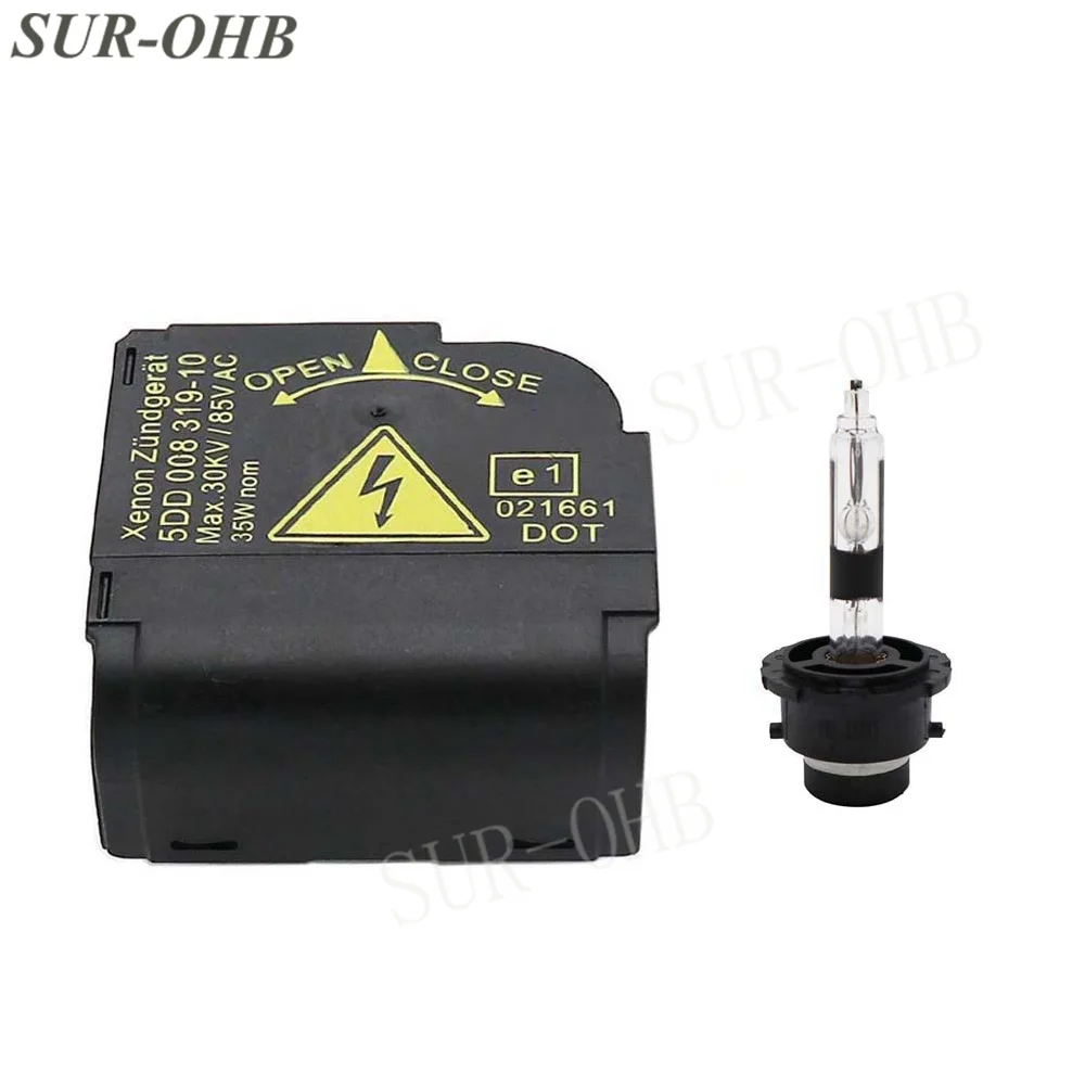 100-Original-Zundgerat-5DD008319-10-D2S-Genuine-Black-HID-Xenon-Igniter ...