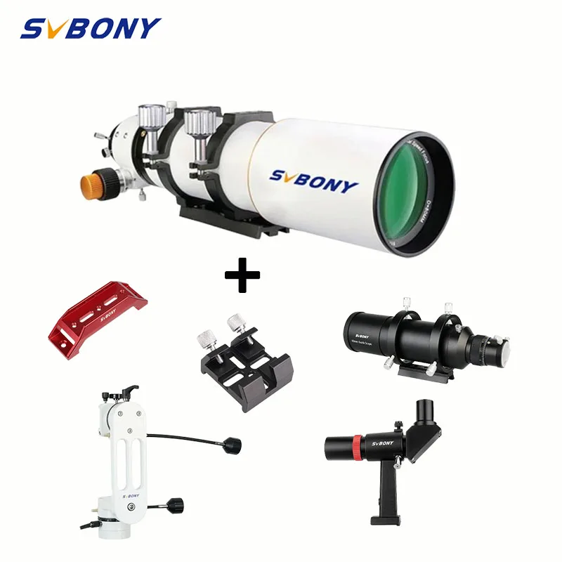 Telesc-pio-SVBONY-SV503-70ED-80ED-Refrator-de-baixa-dispers-o-com ...