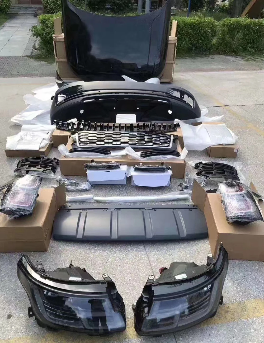 New-Upgrade-Body-Kits-For-Land-Rover-Range-Rover-Vogue-L405-2013-2017 ...