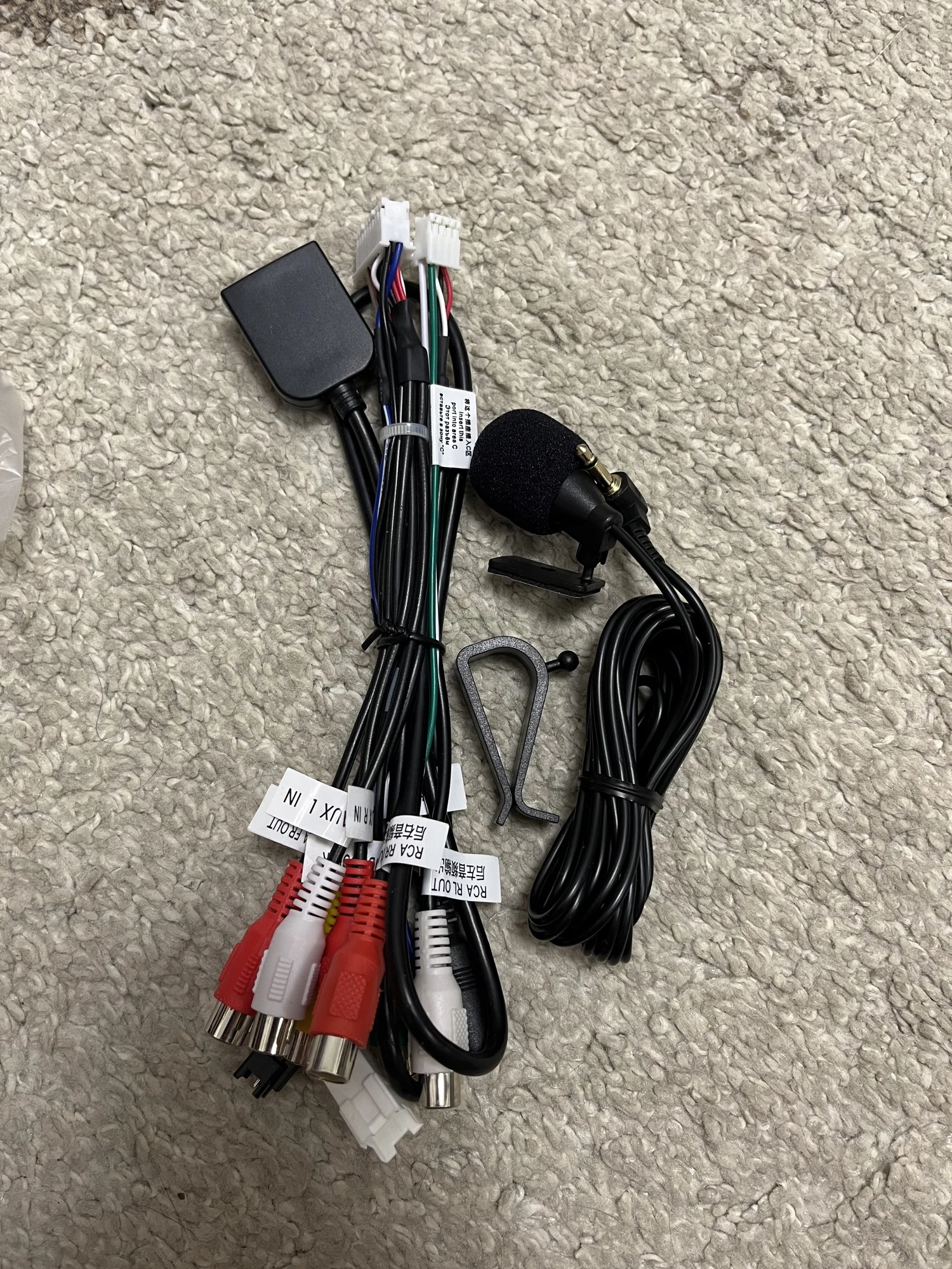 Line Out Adapter RCA Multi-functional Output Cable (A Port Harness) - T ...