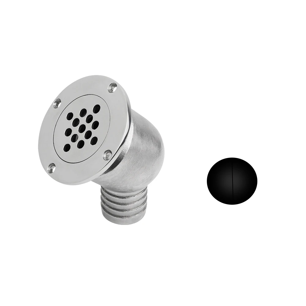 316-Stainless-Steel-Marine-Hardware-Boat-Cockpit-Drain-Scupper-With ...