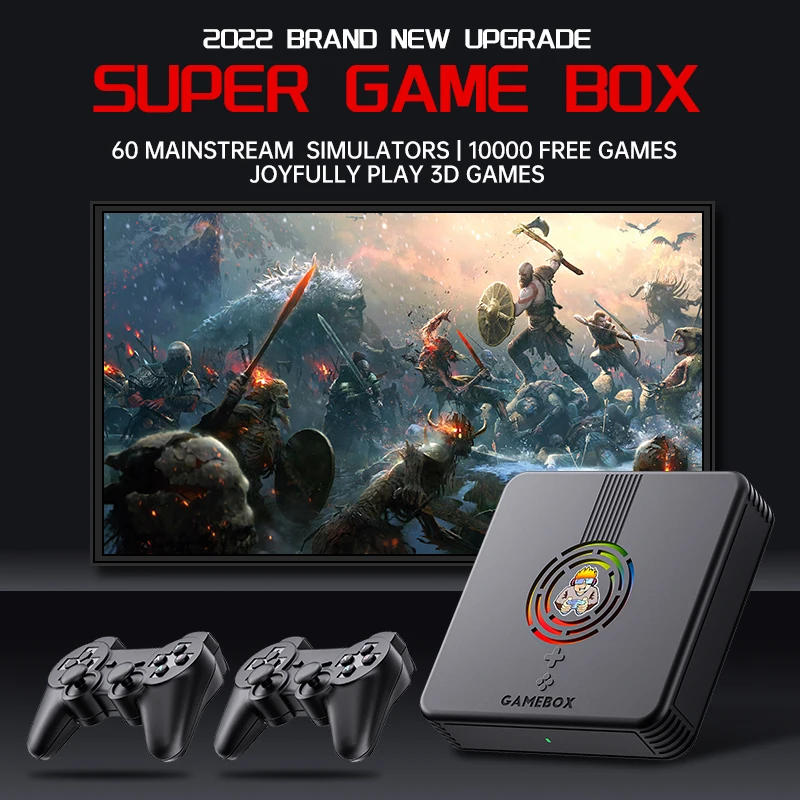 X9 3d Video Game Box Open Source 4k Hd Video Consoles 256g 20000+ Game ...