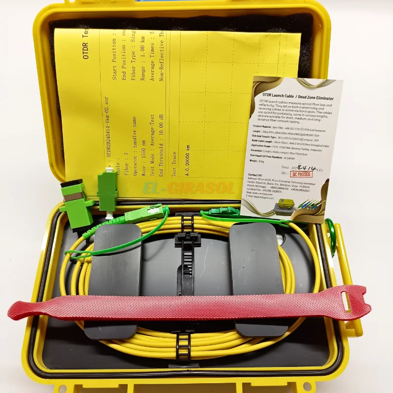 Fiber-Optic-Launch-Cable-Box-OTDR-Blind-Zone-Eliminator-Conector-De ...