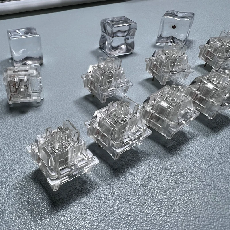 Outemu-Transparent-Mechanical-Keyboard-Switches-Linear-MX-Switches-45 ...